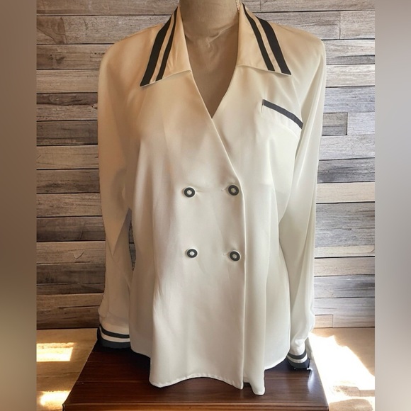 Erena by Irene Koenig | Tops | Vintage 8s Erena By Irene Koenig Blouse ...